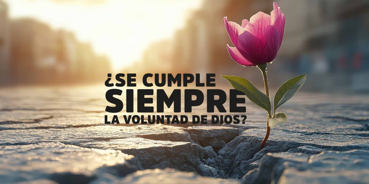 ¿SE CUMPLE SIEMPRE LA VOLUNTAD DE DIOS? - REVISTA ADVENTISTA